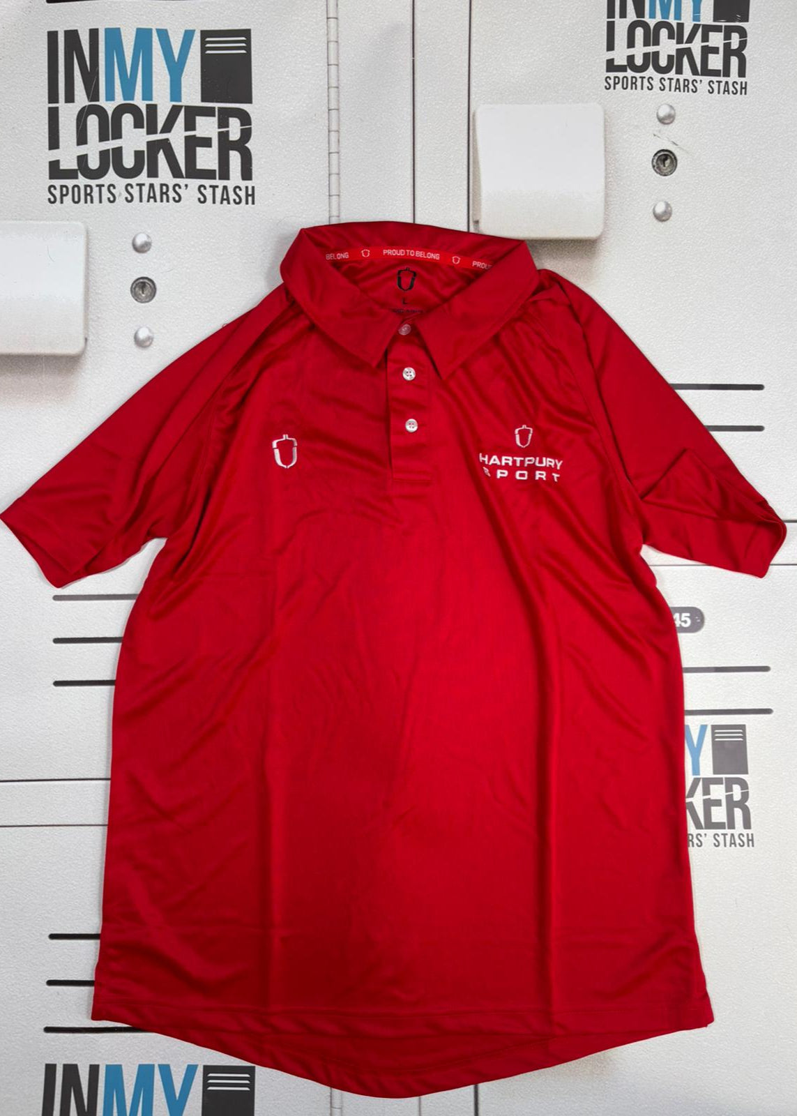 Charlie Chapman - Hartpury Sport Leisure Polo Shirt [Red] – In My Locker