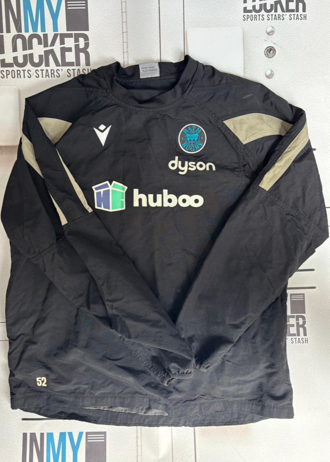 Will Spencer - Bath Rugby Waterproof Training Jacket [Black] – In My Locker