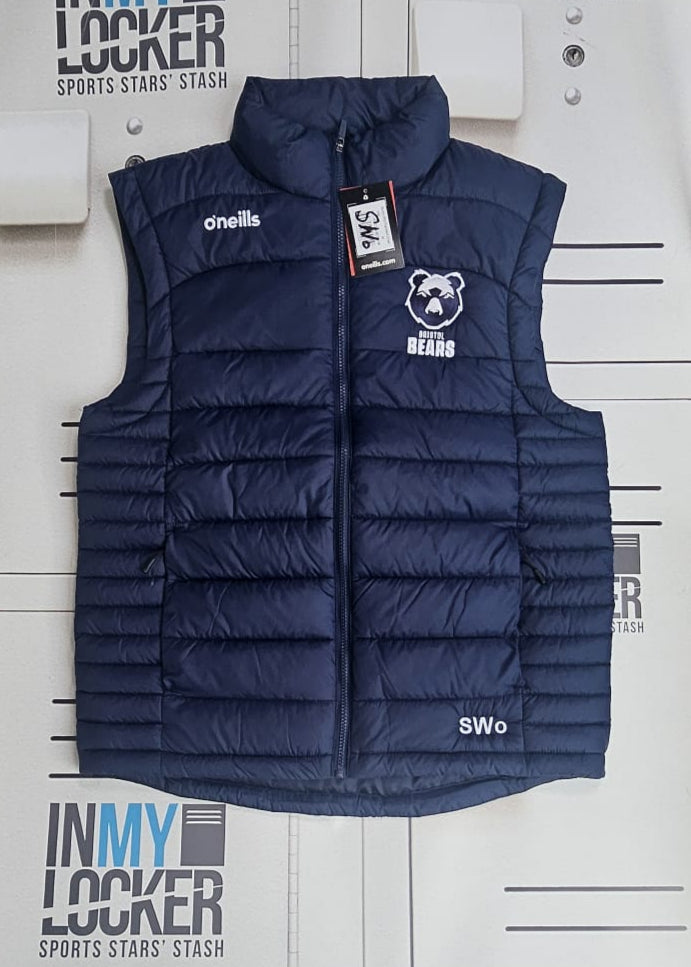 Sam Wolstenholme - Bristol Bears Padded Gillet [Navy] – In My Locker