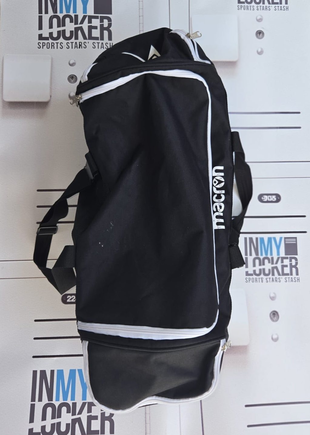 Tom Seabrook -Gym Bag [Black & White] – In My Locker
