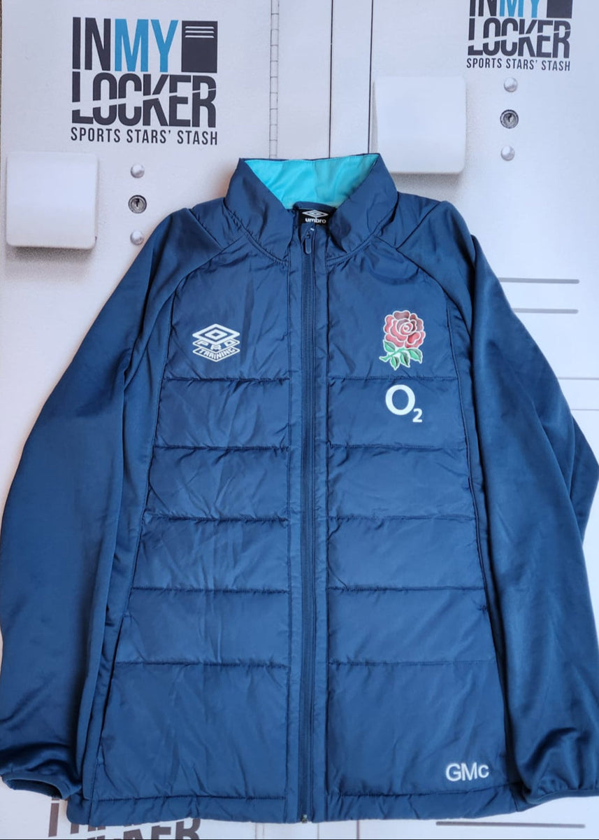 England Rugby - Initialled Thermal Jacket [Light Blue] – In My Locker